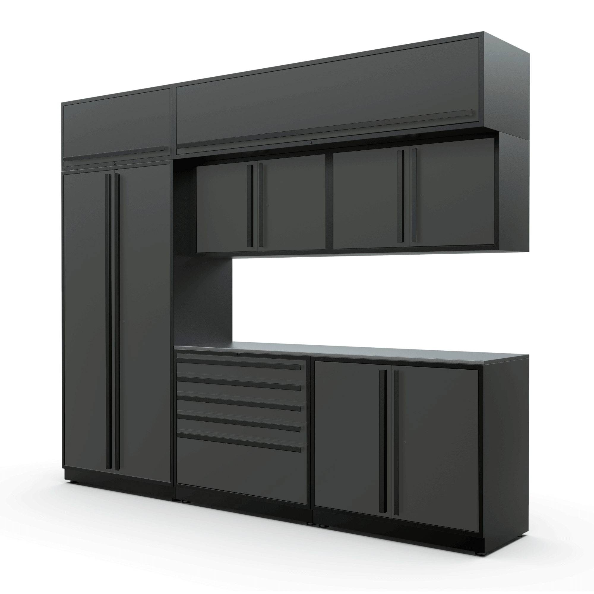 Proslat FusionPlus 10 ft set - TOOL - Overheads Powder Coated Black/Si ...