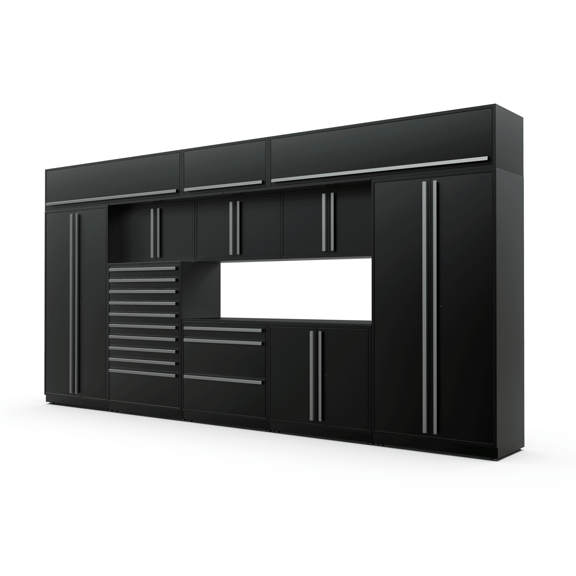 Proslat FusionPlus 16 ft Tool Set - Black/Silver – Garage Tools Storage