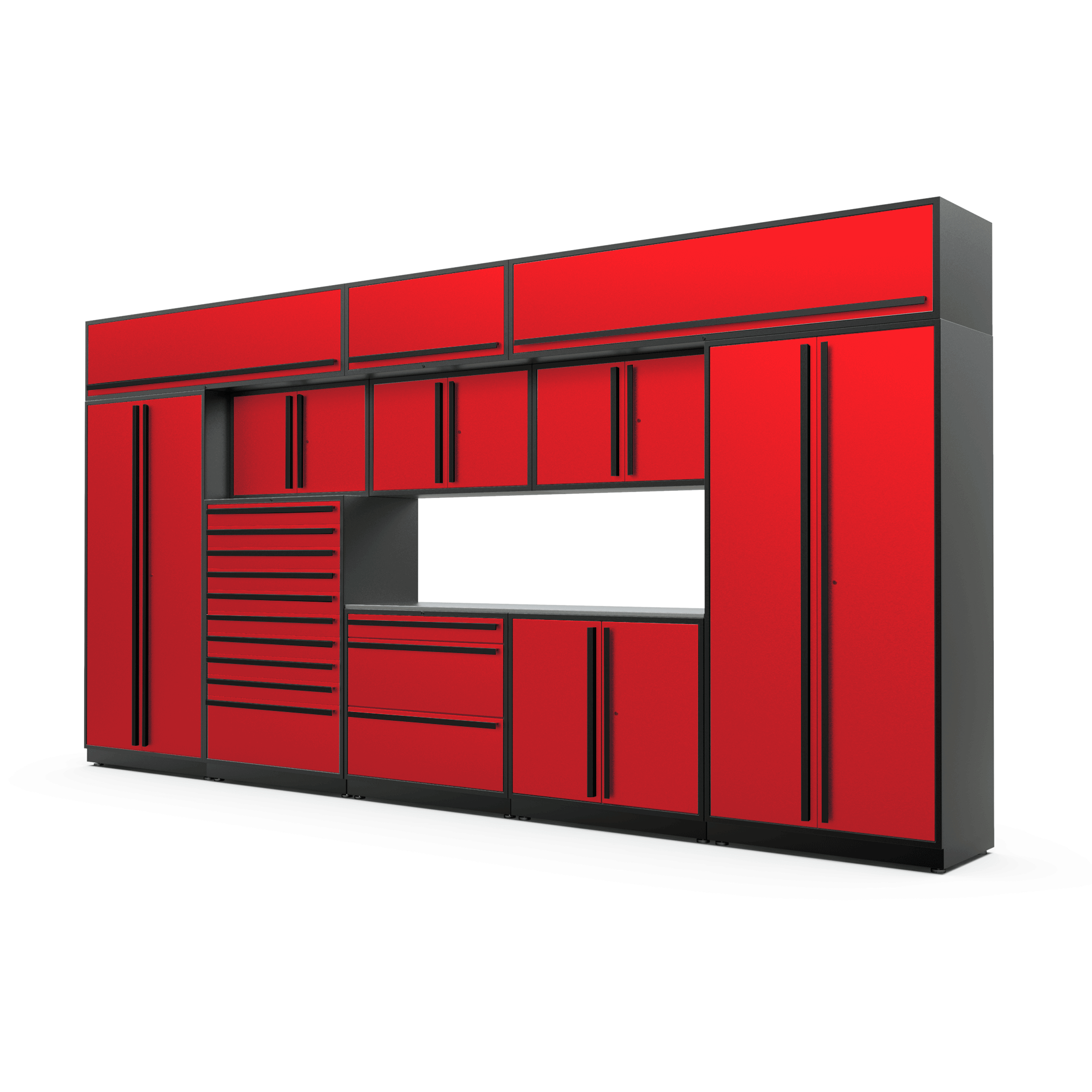 Proslat FusionPlus 16 ft Tool Set - Red/Black – Garage Tools Storage