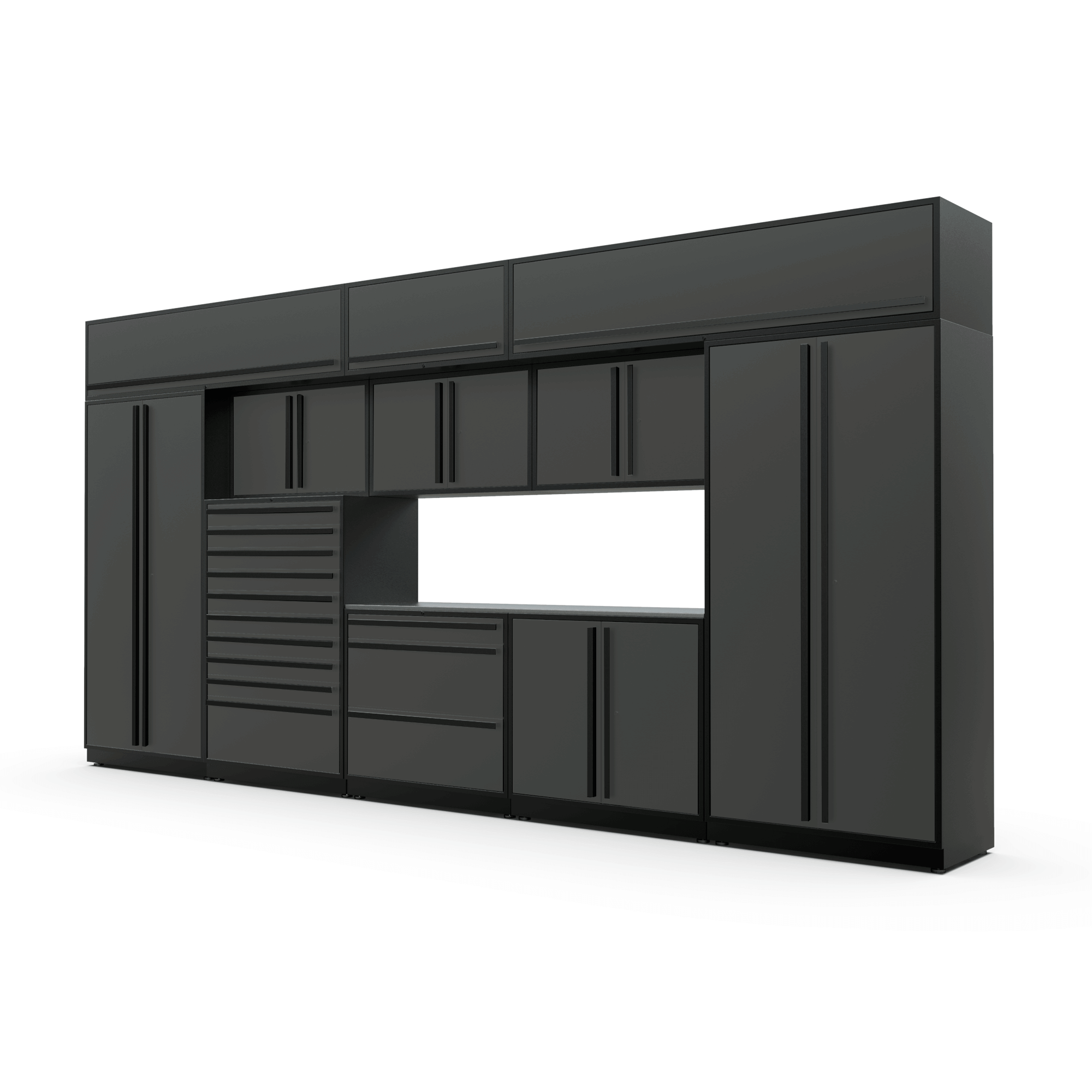 Proslat FusionPlus 16 ft Overhead Tool Set - Gray/Black – Garage Tools ...