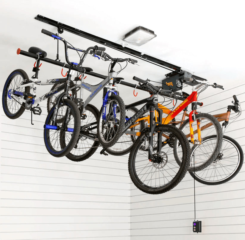 PROSLAT Garage Gator Storage Elevator Eight Bicycle 220 lb Lift Kit 68 ...