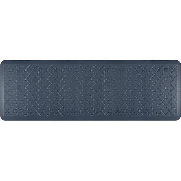 WellnessMats Trellis Estates Mat Collection Shades of Blue 6'X2'X3/4 ...