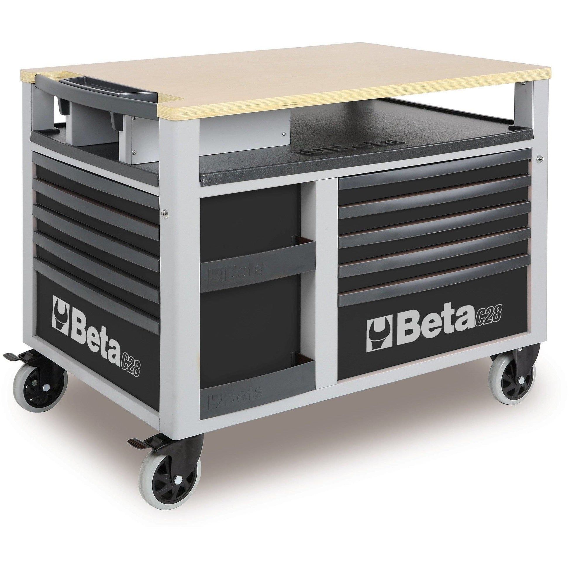 BETA Tools C28 O-SUPERTANK 10 Drawer Tool Chest – Garage Tools Storage