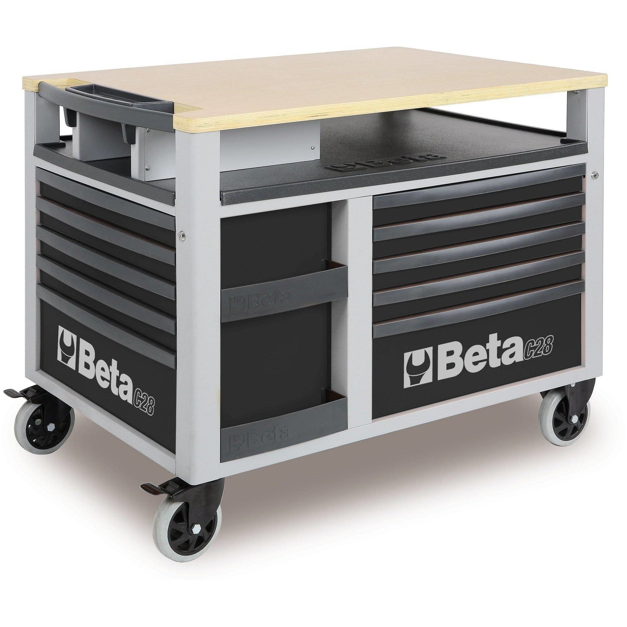BETA Tools C28 O-SUPERTANK 10 Drawer Tool Chest – Garage Tools Storage